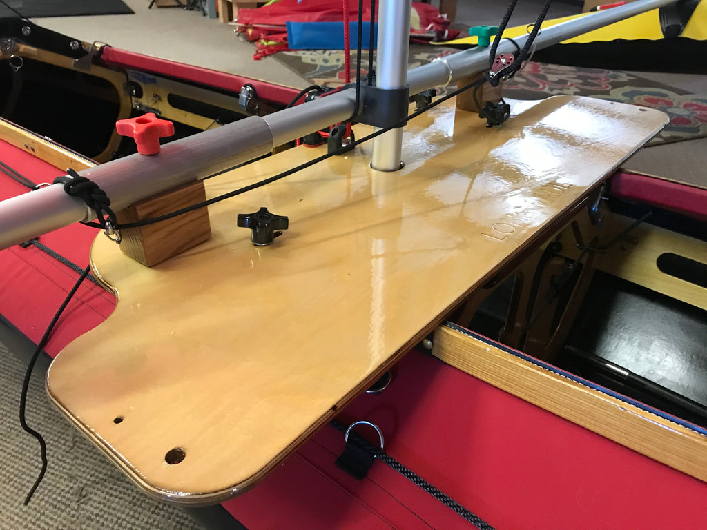 Cross Bar Mounting Board -- Center Mount – Long Haul Folding Kayaks